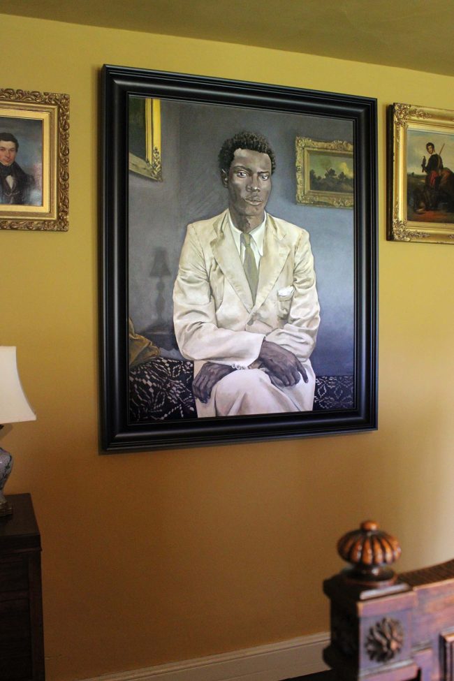 Frame and Location – Simon Grennan Portrait Painter